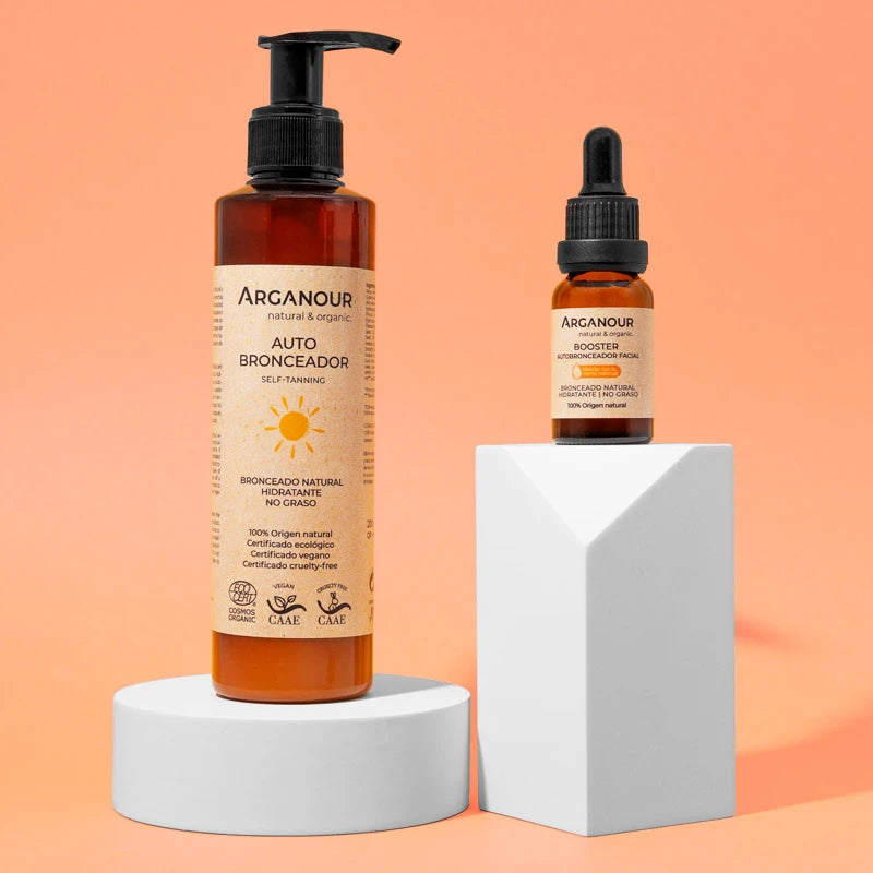 Autobronceador corporal 100% natural | ARGANOUR
