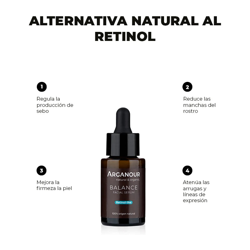 Sérum facial de equilíbrio com Revinage | ARGANOUR