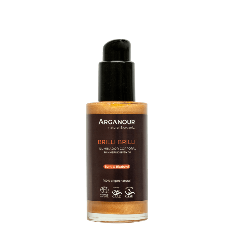 BRILLI BRILLI Glow iluminador corporal 100% natural | ARGANOUR